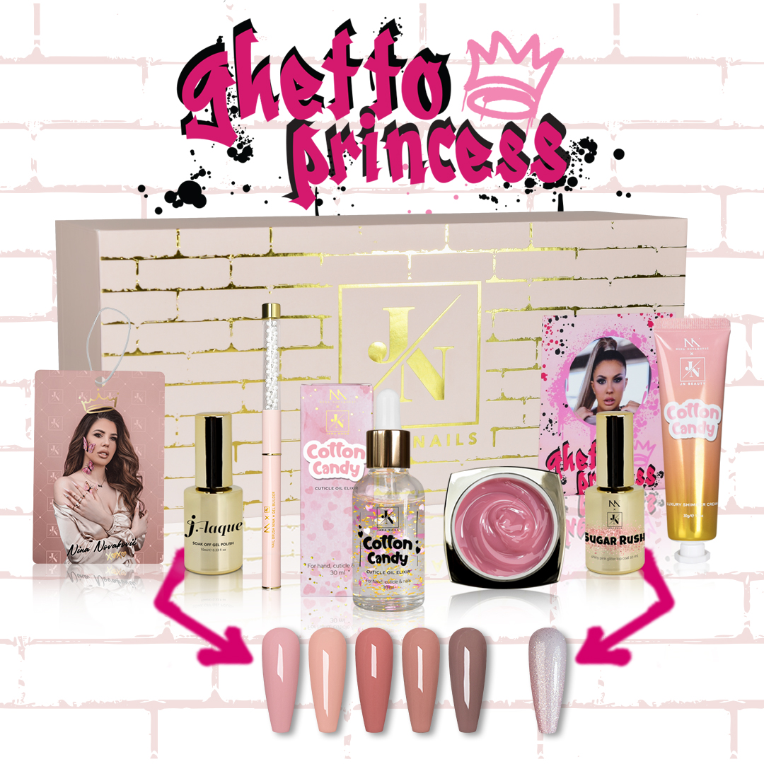 Nn X Jn Ghetto Princess Box Novo Shop Jana Nails